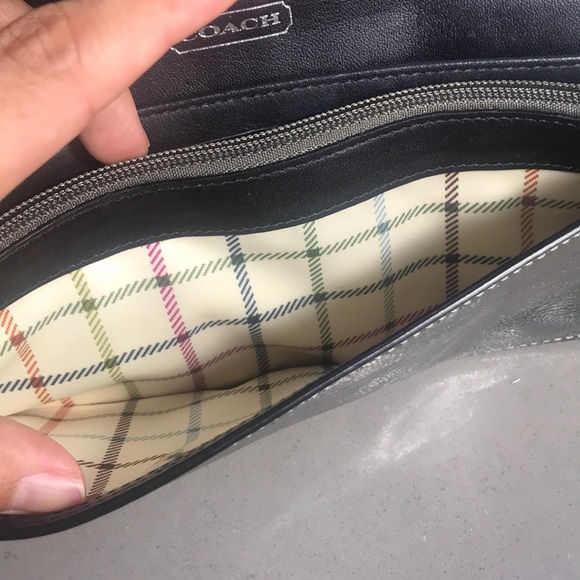 Coach | Bags | Coach Grey Hand Wallet | Poshmark